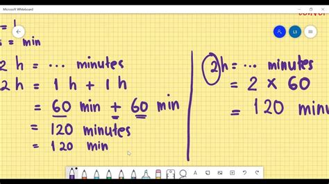 conversion hours and minutes tutorial video youtube