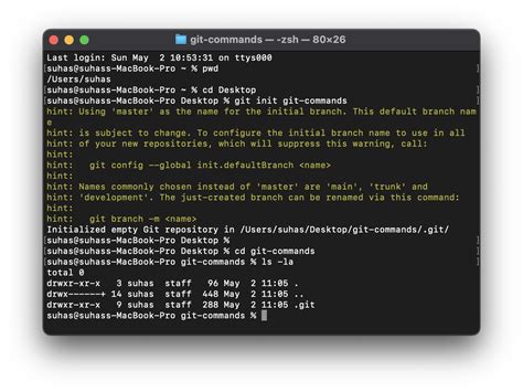 basic git commands with examples icodentest