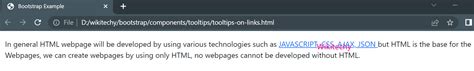 bootstrap tooltips how to create tooltips with bootstrap 5 wikitechy
