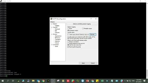 How To Take Backup Of Running Config Of Router Or Switch Using Putty