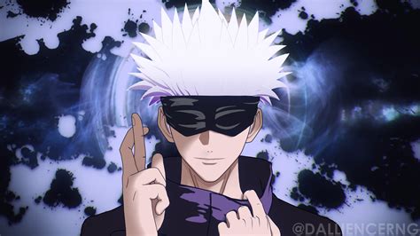 Will Gwasera Blindfolded Satoru Gojo Domain Expansion Jujutsu Kaisen 呪術廻戦