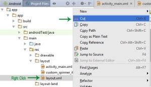 How To Add Create Landscape Layout In Android Studio Abhi Android