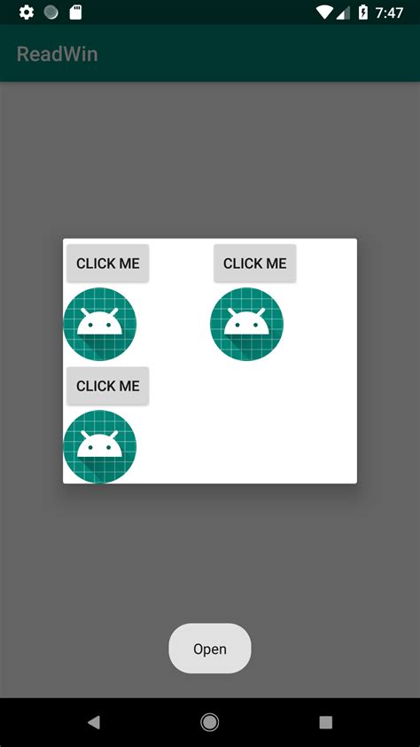 android how to create dialog with gridlayout stack overflow