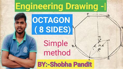 how to construct regular octagon by using compass draw octagon egd 8 sides octagon shobha