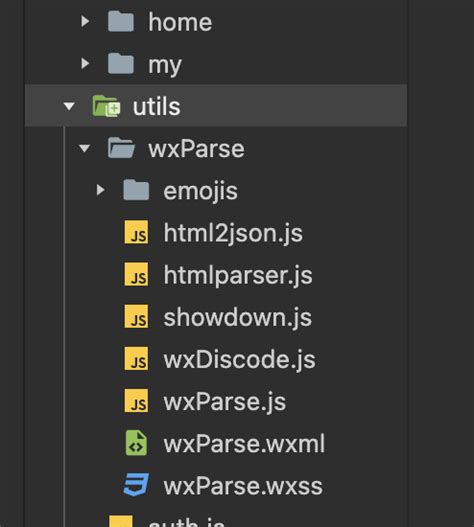 微信小程序使用第三方组件wxparse加载富文本html csdn博客