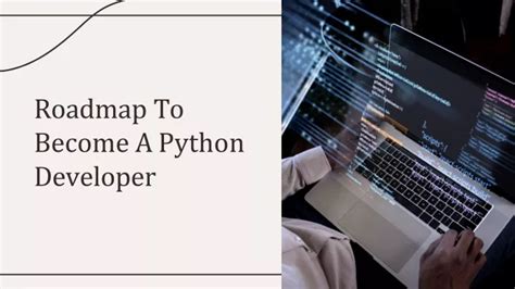PPT Roadmap To Become A Python Developer PowerPoint Presentation