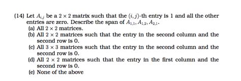 solved 12 let a be an mxn matrix let b be an nxk matrix