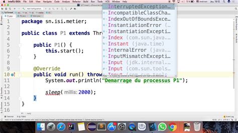 programmation systeme en java youtube
