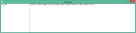 c grid with gridsplitter is resized incorrectly when resizing the main window stack overflow