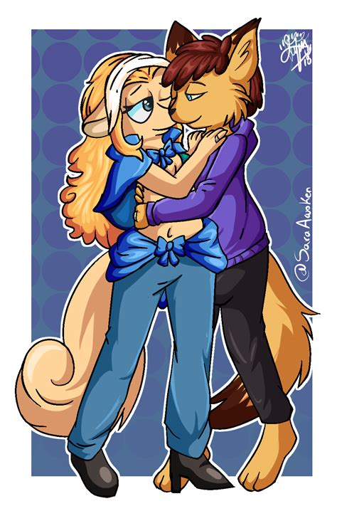 Commission Couple By Saralibrary On Deviantart