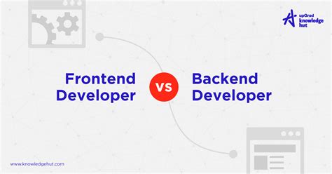 frontend developer vs backend developer key differences