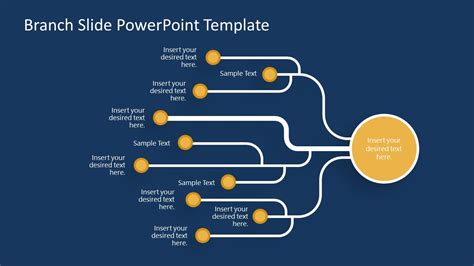 Branches Slide PowerPoint Template Presentation Slides