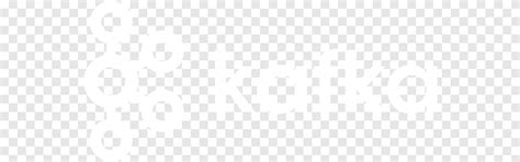 Descarga gratis Kafka logo blanco paisaje empresas tecnológicas png
