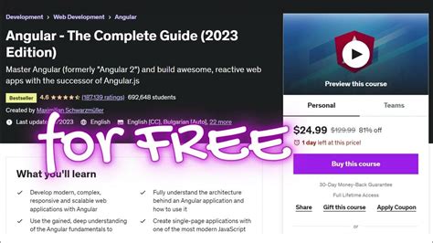 angular the complete guide 2023 edition maximilian schwarzmüller youtube