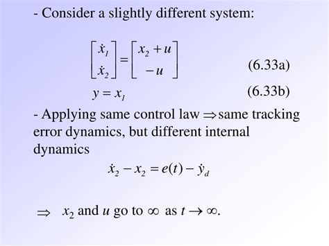 ppt chapter 6 feedback linearization powerpoint presentation free download id 519677