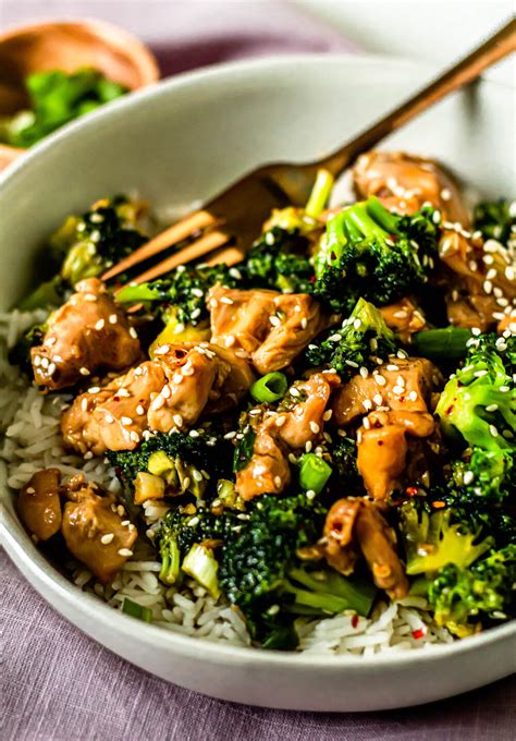 Healthy Chicken And Broccoli Stir Fry Whole30 Gluten Free Low Carb