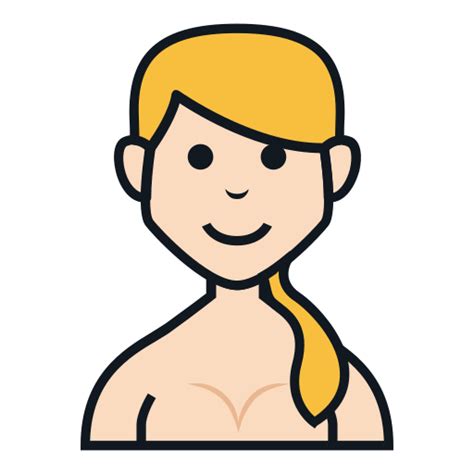 Naked Generic Outline Color Icon