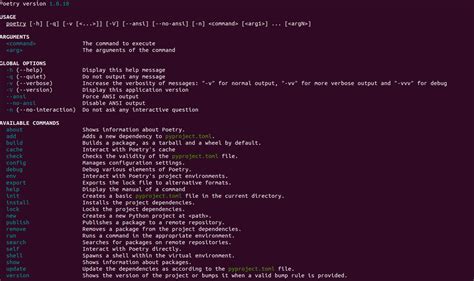poetry python