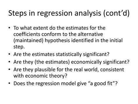 Ppt Introduction To Regression Analysis Powerpoint Presentation Free