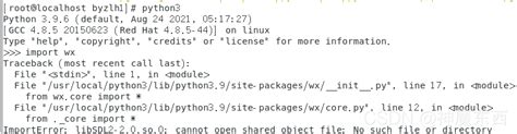 centos python3 9 强行安装wxpython centos安装wxpython csdn博客