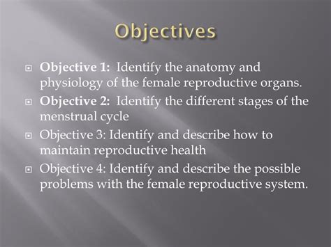 Ppt The Female Reproductive System Powerpoint Presentation Free Download Id1776070