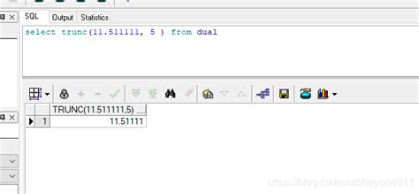 pl sql中trunc函数的用法 plsql trunc csdn博客