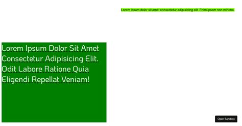 CSS Display Elements Codesandbox