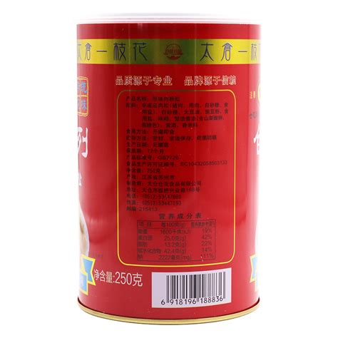苏州太仓仓花肉粉松仓花牌肉粉松健康早餐营养肉粉松罐装250g 虎窝淘