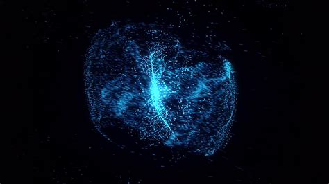 spinning neon particles stock motion graphics motion array