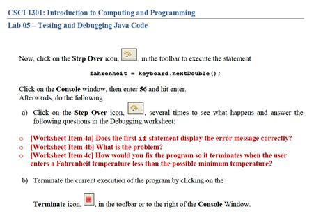 solved csci 1301 introduction to computing and programming