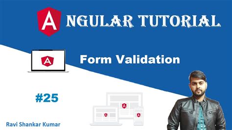 angular form validation reactive form validation angular tutorial 25 youtube
