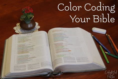 5 Steps To Color Coding Your Bible With Free Printable Bookmarks