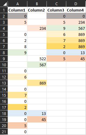 Excel VBA Build A Two Column Array By Looping Through One Array