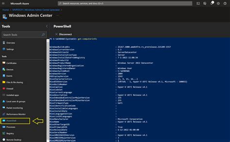 Microsoft Azure Arc Enabled Servers Managed With Windows Admin Center In Azure Azurehybrid