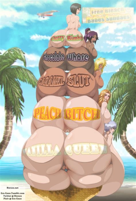 Rule 34 Ass Tattoo Bleach Body Writing Dark Skinned Female Dark Skin Ero Enzo Eyeshadow Hyper