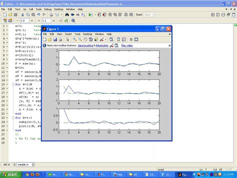 Kalman Filter Beginners Matlab Examp
