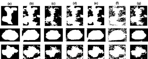 comparison of segmentation using a ground truth manual delineation download scientific