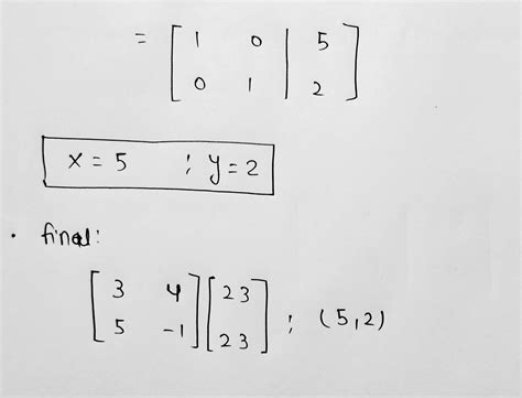 [solved] identify the augmented matrix for the system of equations and the course hero