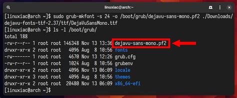 How To Change GRUB Menu Font Size On Linux