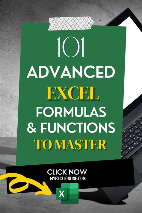 101 Advanced Excel Formulas Functions Examples Artofit