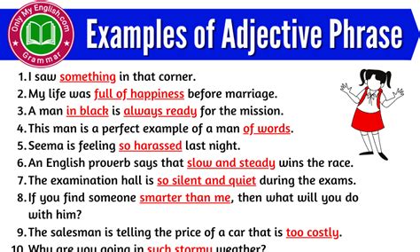 Adjective Phrase What It Is And How To Use It 52 OFF