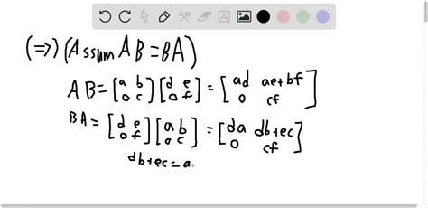 solved let a b c d be commuting n square matrices consider the 2 n square block matrix m [ a