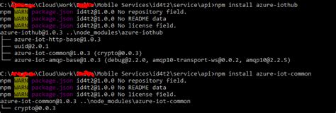 node js azure mobile services an unhandled exception occurred error one of your scripts