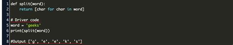 How To Turn String Into List In Python How To Split Word