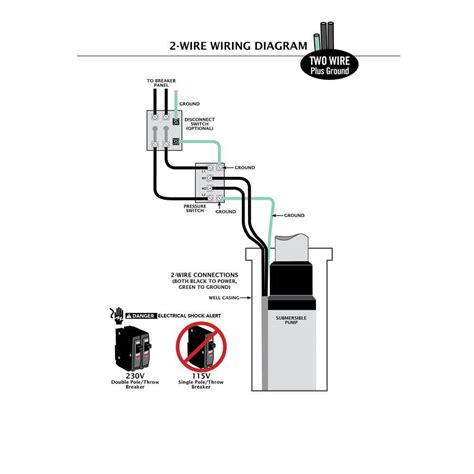 How To Wire A 240 Volt Submersible Well Pump