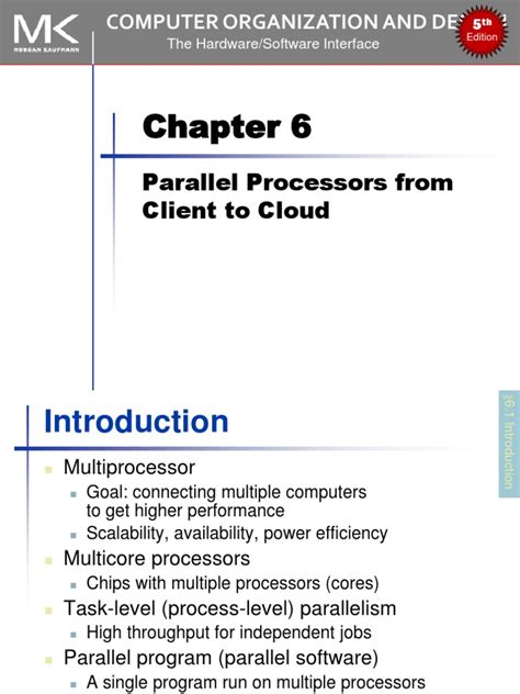 chapter 6 parallel processor pdf parallel computing central processing unit