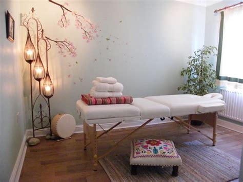 Meditation And Therapy Space Massage Room Decor Massage Room Design Massage Room