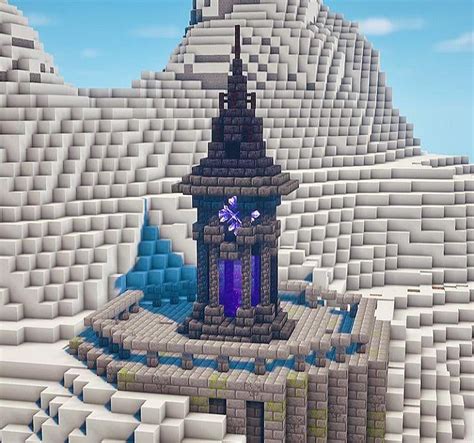 Minecraft 1 18 How To Build A Nether Portal Nether Portal Design Tutorial Artofit