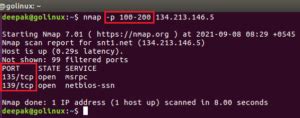 30 Nmap Command Examples In Linux Cheat Sheet GoLinuxCloud