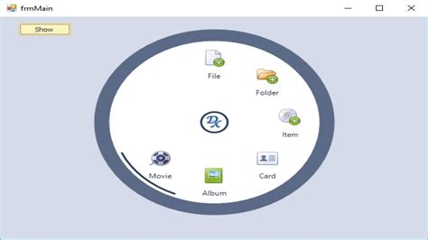 Devexpress Tutorial Radial Menu Foxlearn Youtube